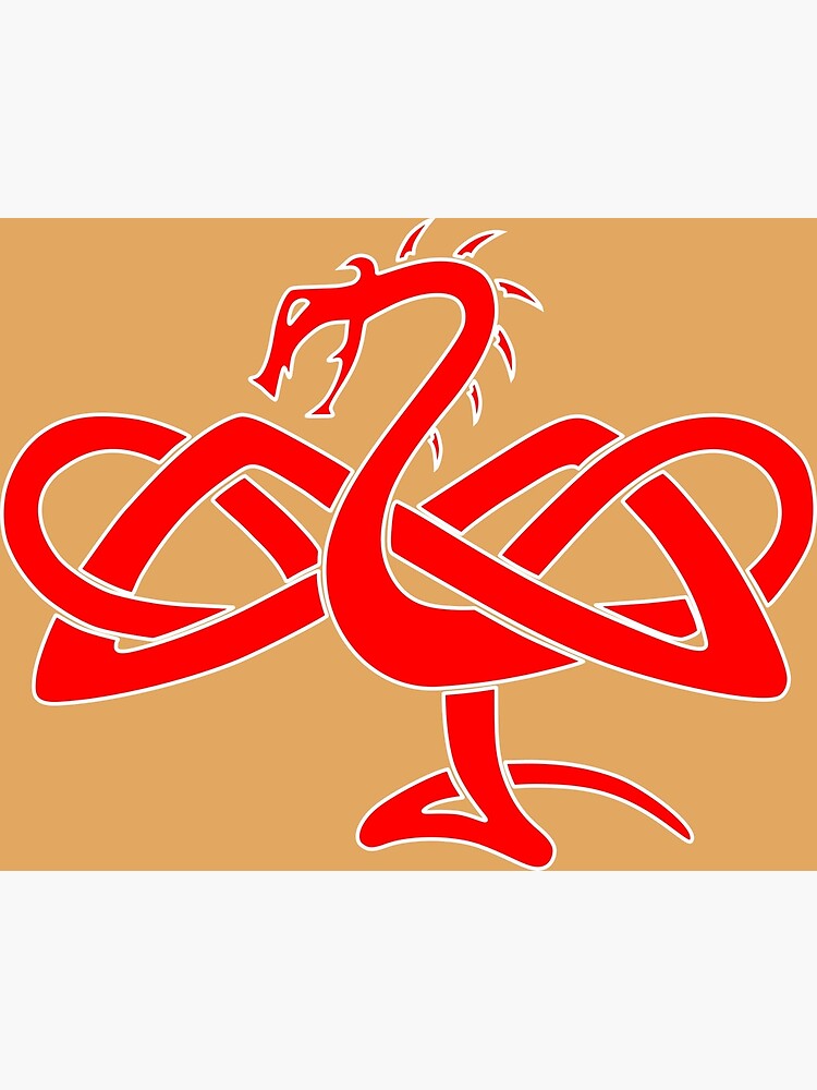 "Norse Beast Knot" Poster for Sale by pollywanna | Redbubble