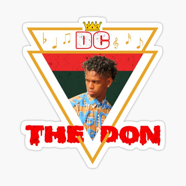 "DC the don" Sticker for Sale by Sage86 | Redbubble