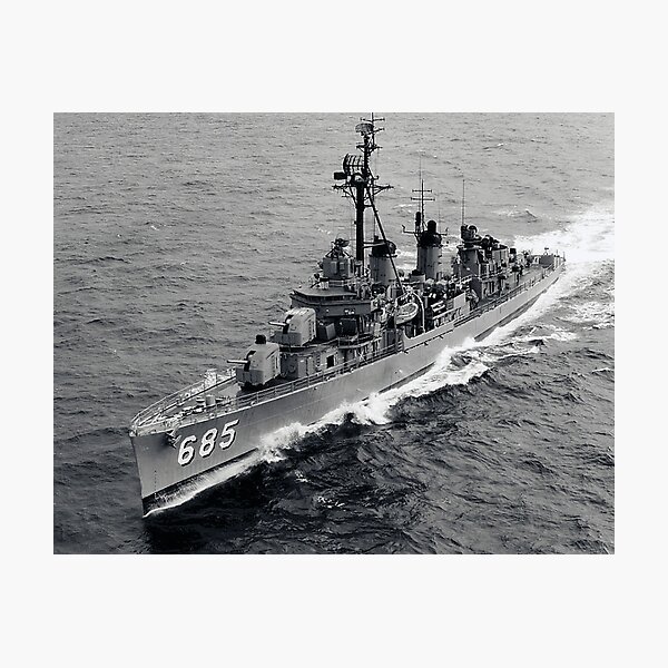 "USS PICKING (DD-685) SHIP'S STORE" Photographic Print by militarygifts ...