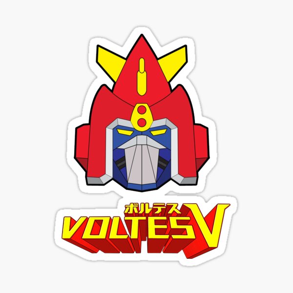 "Voltes V" Sticker by opelmendoza | Redbubble