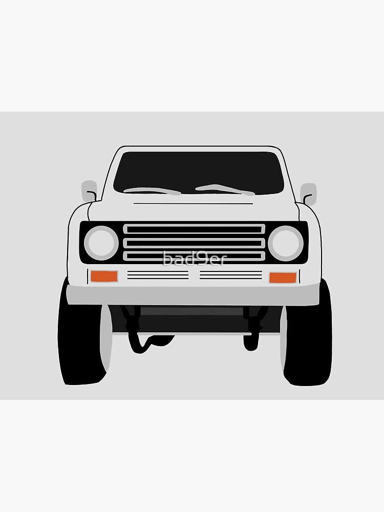 "International Scout Outline" Framed Art Print for Sale by bad9er ...