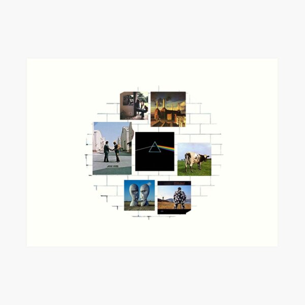 "Pink Floyd Album Collage" Art Print by TylerB52 | Redbubble