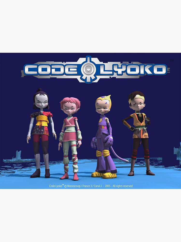 "Code Lyoko" Sticker by NoJohns69 | Redbubble