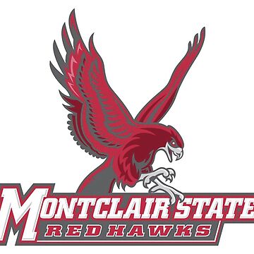 "Montclair State University MSU Red Hawks Sticker" Sticker for Sale by ...