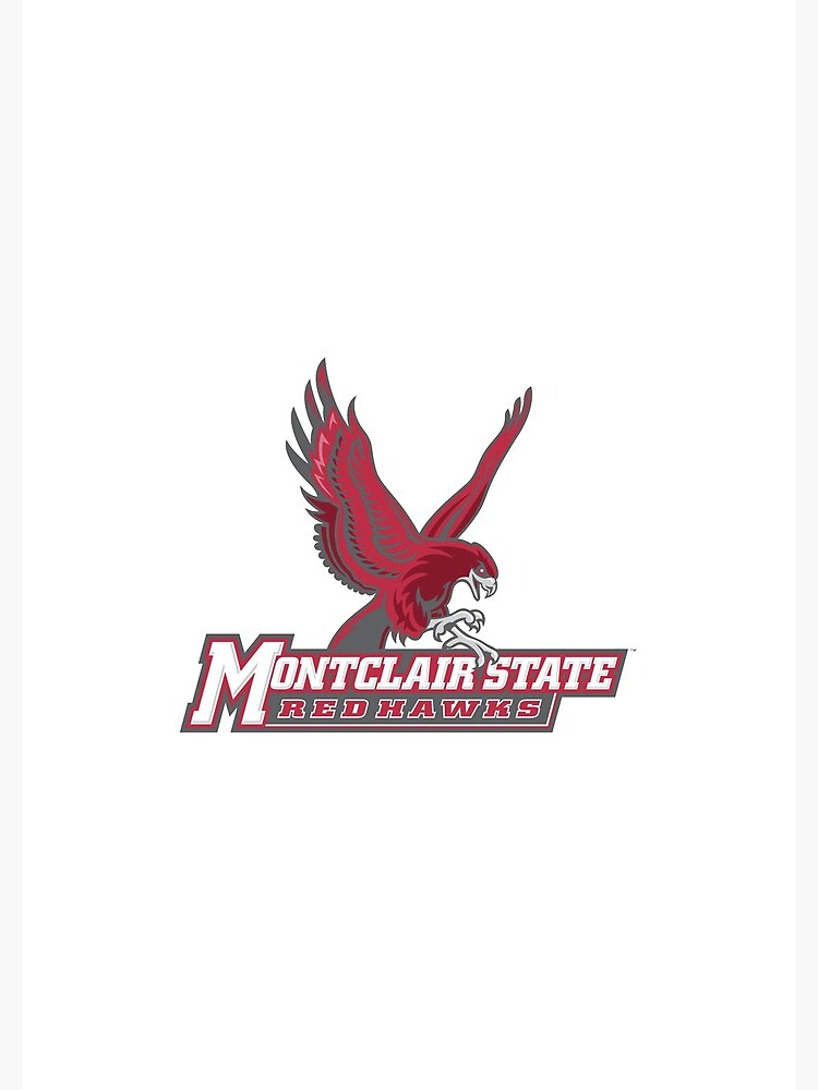 "Montclair State University MSU Red Hawks Sticker" Journal for Sale by ...