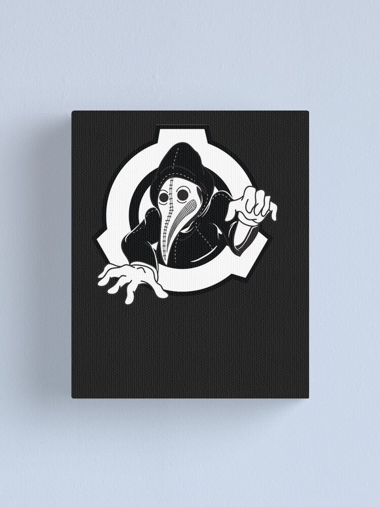 "SCP Foundation SCP-049 Plague doctor " Canvas Print for Sale by ...