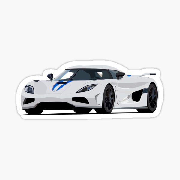"Koenigsegg Agera R" Sticker for Sale by aygaribaldi | Redbubble