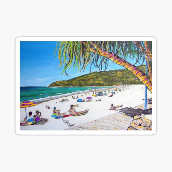"Noosa Life" Sticker by gillsart | Redbubble