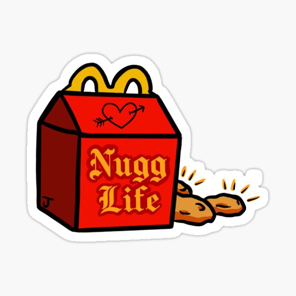 "Nugg Life" Sticker for Sale by mysterymixtapes | Redbubble