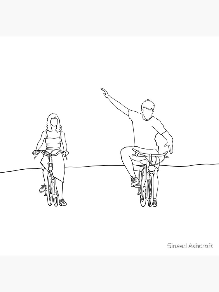 "Normal People - Connell and Marianne - Sally Rooney - Line Drawing ...