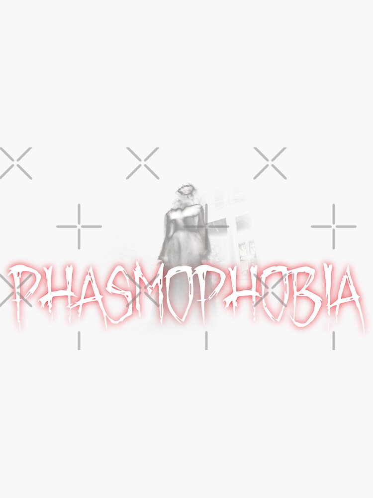 "Phasmophobia" Sticker for Sale by Gloria312 | Redbubble