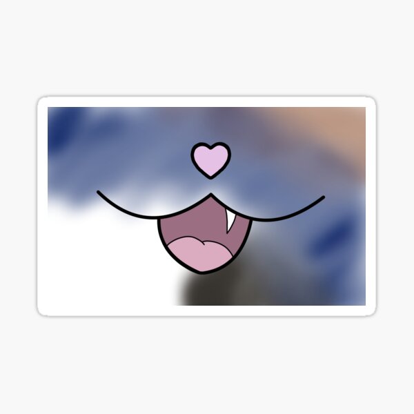 "Simple multi color cat mask" Sticker for Sale by Eeiniverse | Redbubble