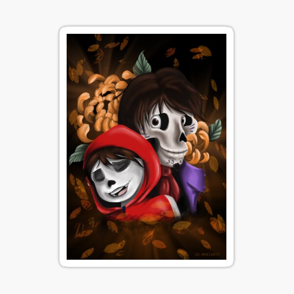 "Coco" Sticker by So-Moriarty | Redbubble