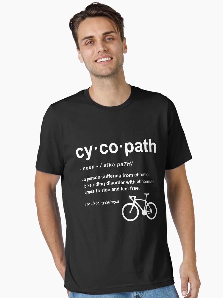 "Cycopath Definition | Funny Biker Gift | Gift for Cyclist | Bicycle ...
