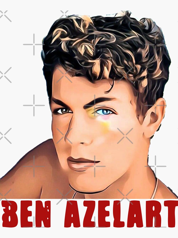 "ben azelart" Sticker for Sale by geekcos09 | Redbubble