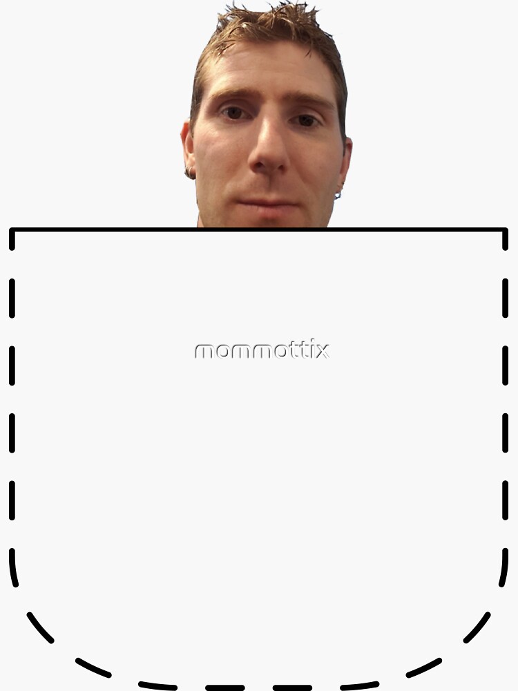 "Linus meme Peekaboo" Sticker for Sale by mommottix | Redbubble