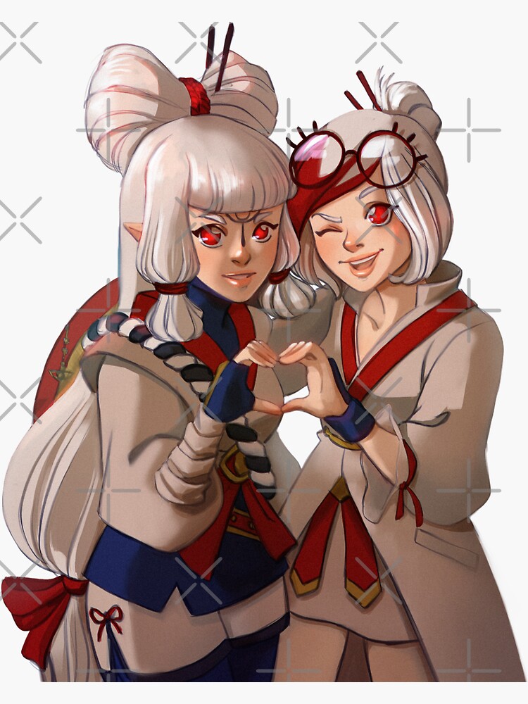 "Impa x Purah" Sticker by ursulalopez | Redbubble