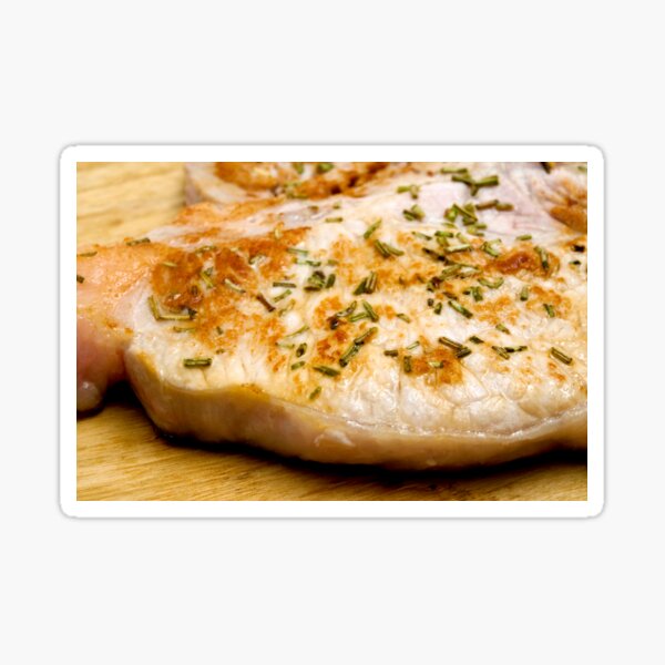 "Pork Sirloin steak" Sticker by troianifabrizio | Redbubble