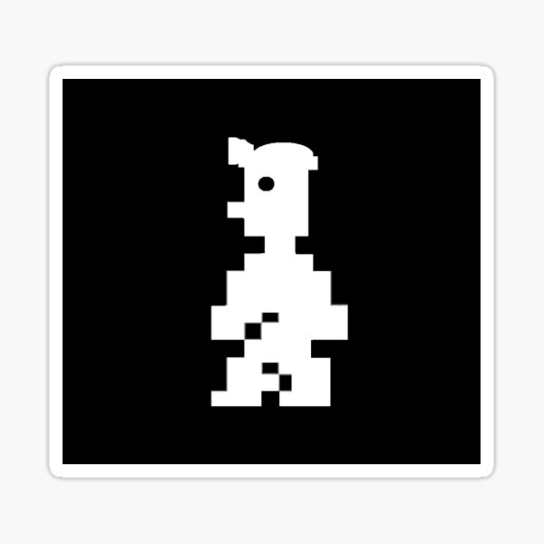 "8 bit Miner - Back In The Day" Sticker for Sale by BackInTheDay72 ...