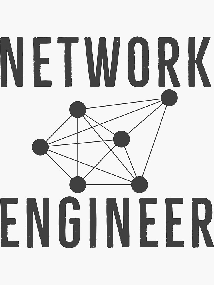 "Network Engineer 1" Sticker for Sale by AsherMatthew | Redbubble