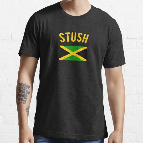 "Stush Jamaica Slang Funny Jamaican Phrase" T-shirt for Sale by ...
