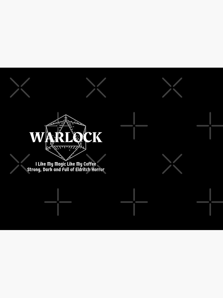 ""I Like My Magic Like My Coffee" DnD Warlock Class " Mask for Sale by ...