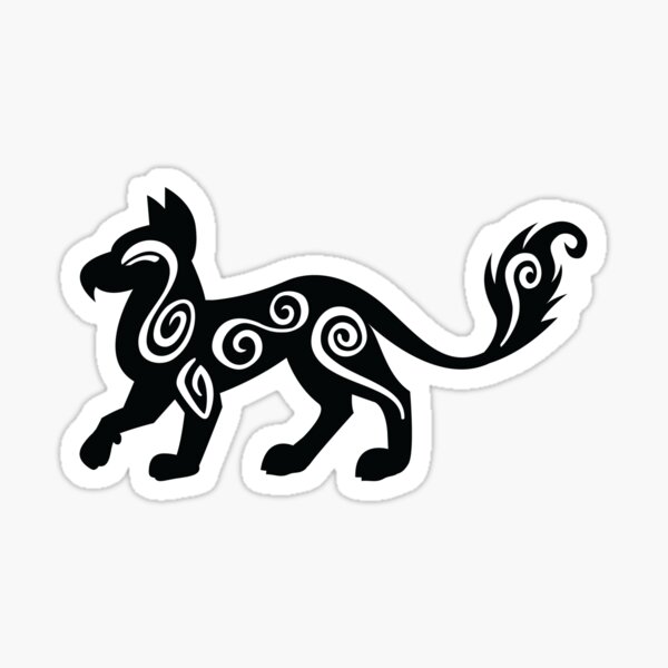 "Wingtorn Gryphon Stylized" Sticker for Sale by kvalenagle | Redbubble
