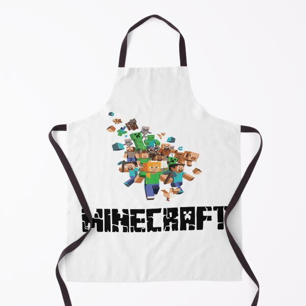 Minecraft Geek Aprons | Redbubble