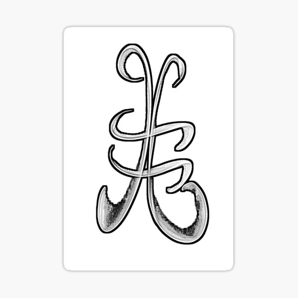 "Sigil for success." Sticker for Sale by rich-jam | Redbubble