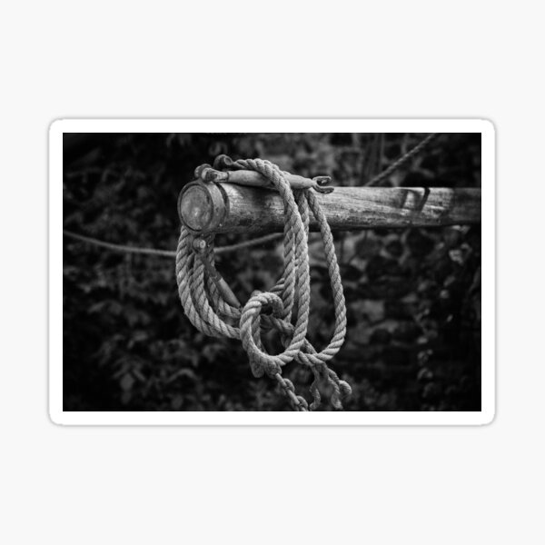 "Old Rope" Sticker for Sale by Femaleform | Redbubble