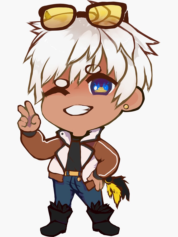 "Mammon Obey Me! One Master to Rule Them All! Chibi" Sticker for Sale ...