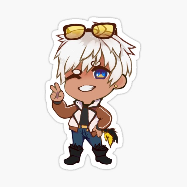 "Mammon Obey Me! One Master to Rule Them All! Chibi" Sticker for Sale ...