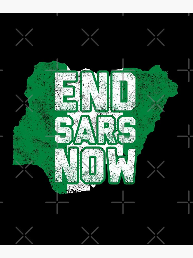 "End SARS Now - Nigeria Protest design - Unity Over Power" Poster by ...