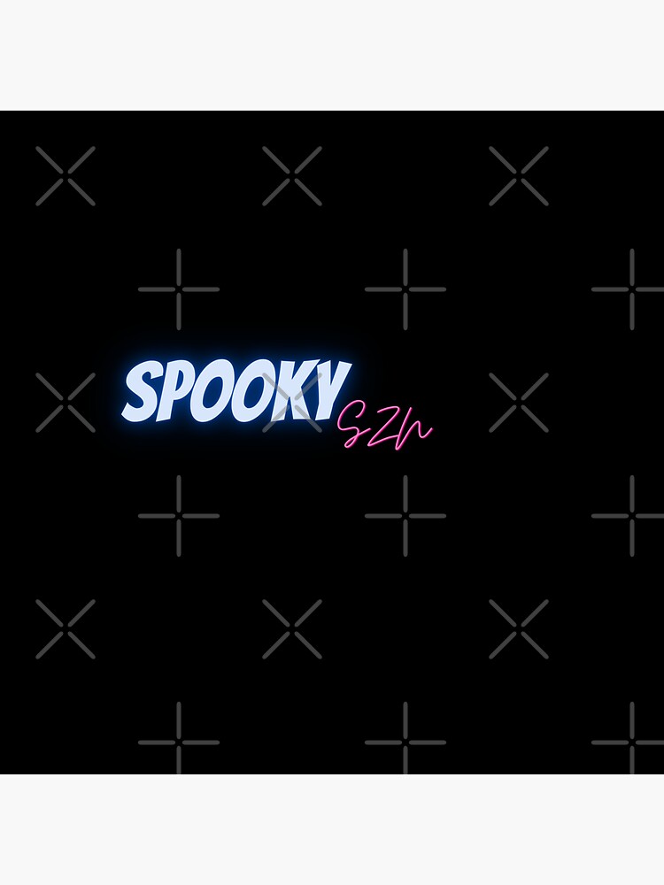 "spooky szn" Sticker for Sale by KingdomStuff | Redbubble