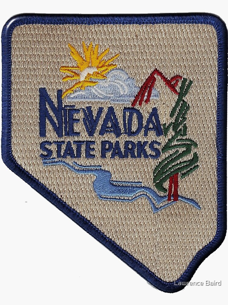 "Nevada State Parks" Sticker for Sale by lawrencebaird | Redbubble