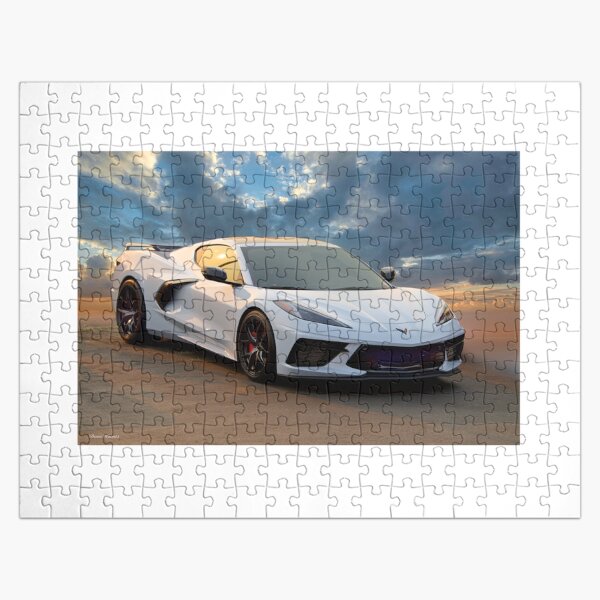 "2020 Chevrolet C8 Corvette 'Mid-Engine'" Jigsaw Puzzle for Sale by ...