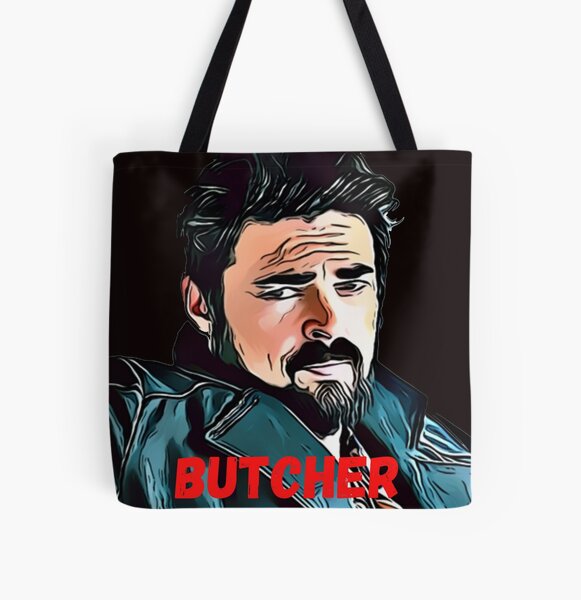 "Billy Butcher, The Boys - aka Butcher sticker" Tote Bag by Dragons23 ...