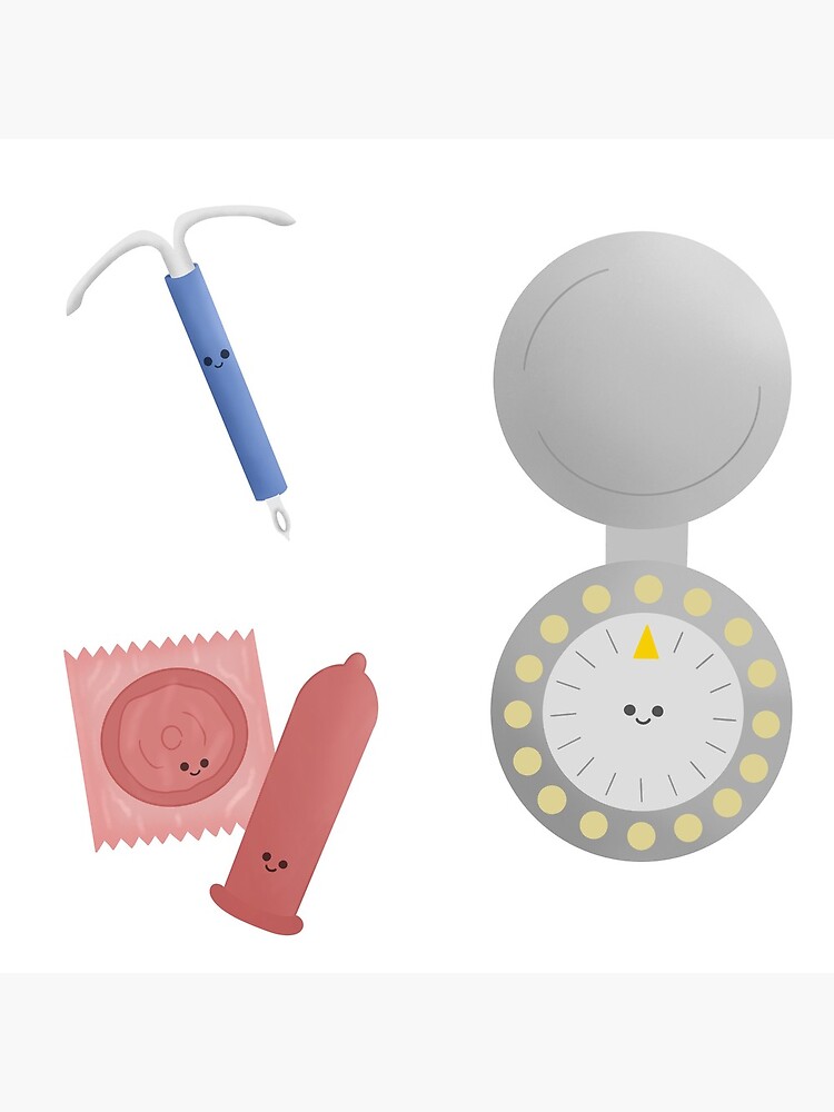 "Cute Birth Control Pack" Poster by PerryPlatypus8 | Redbubble