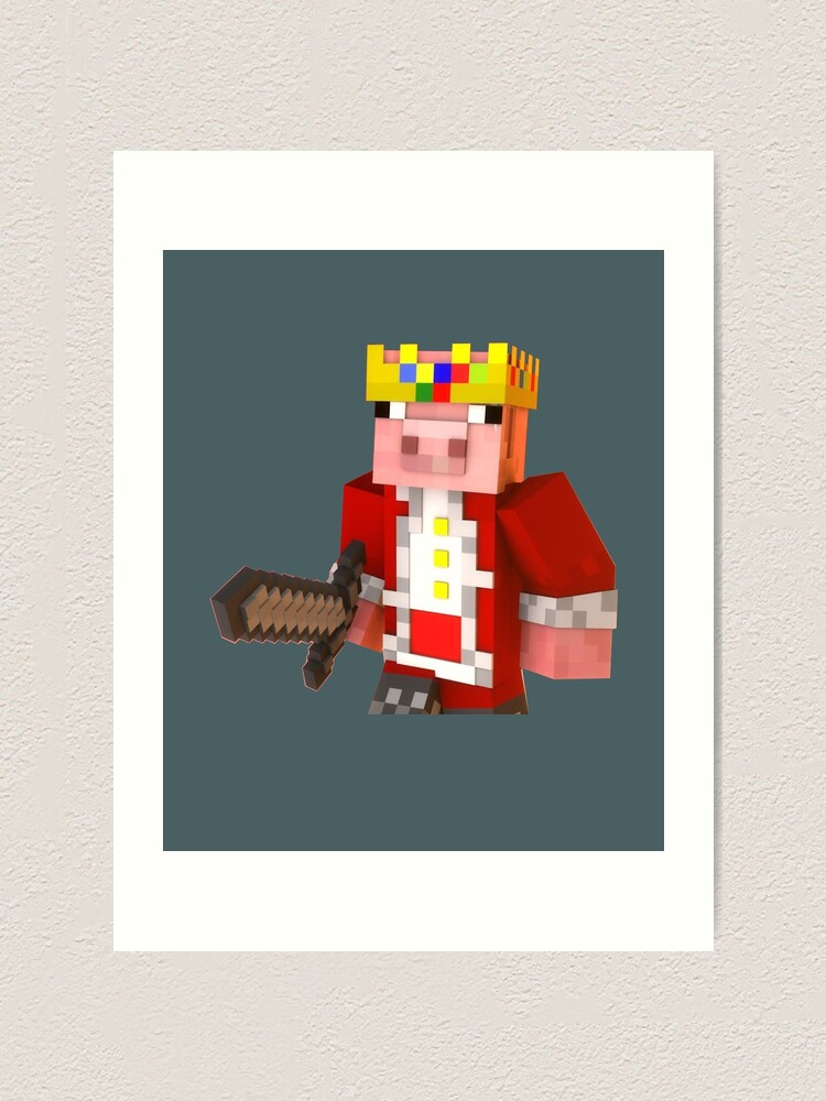 "technoblade" Art Print by Noiphstore | Redbubble