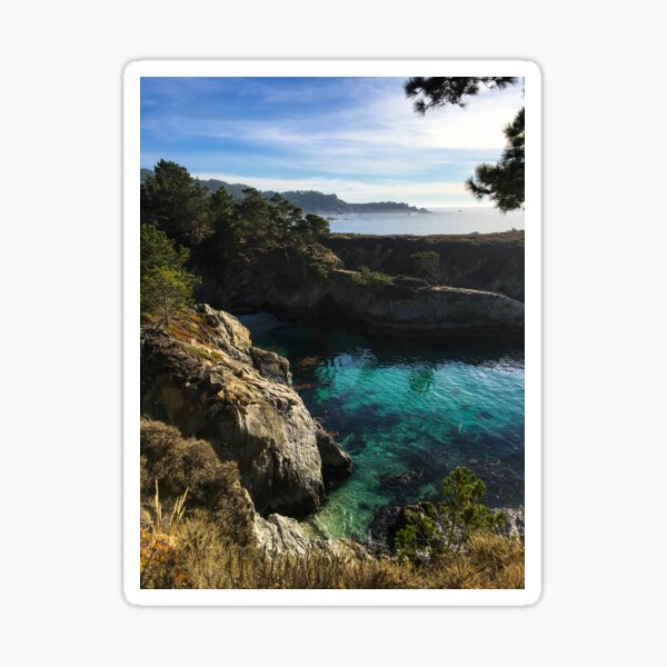 "Point lobos reserve" Sticker for Sale by JayJayCreations | Redbubble