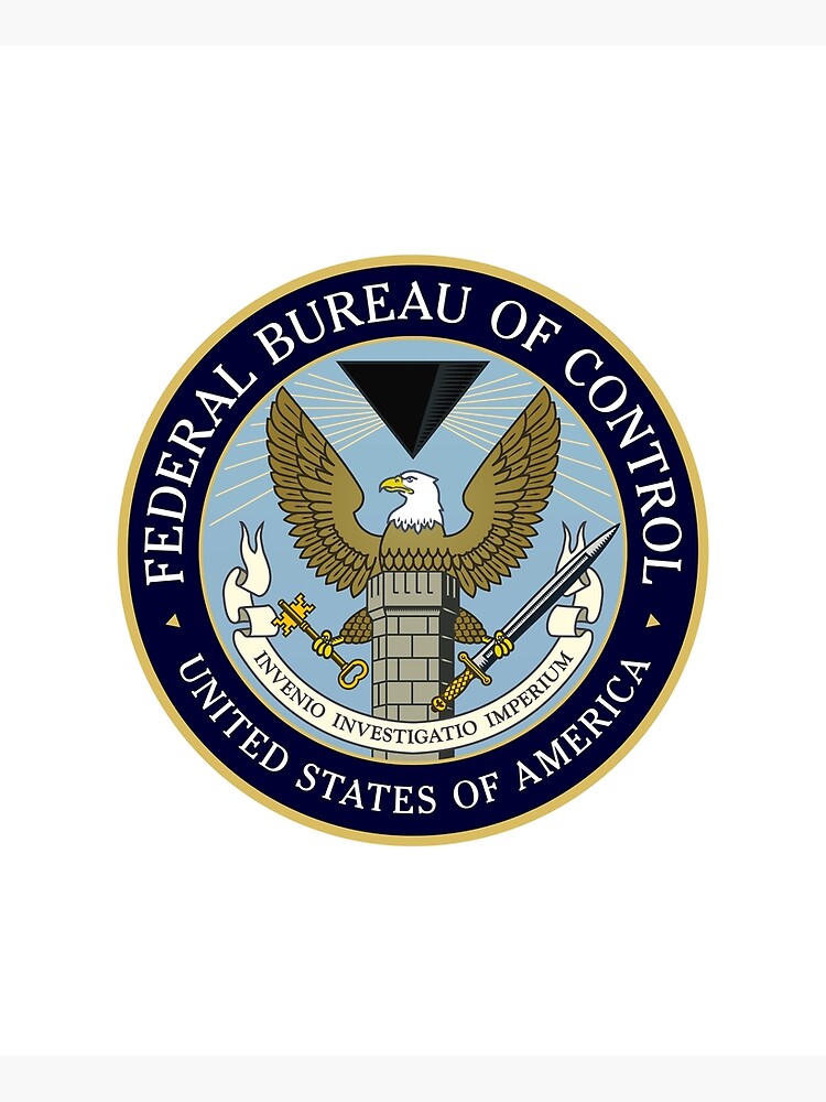 "Federal bureau of control USA" Poster by moussabenlabidi | Redbubble