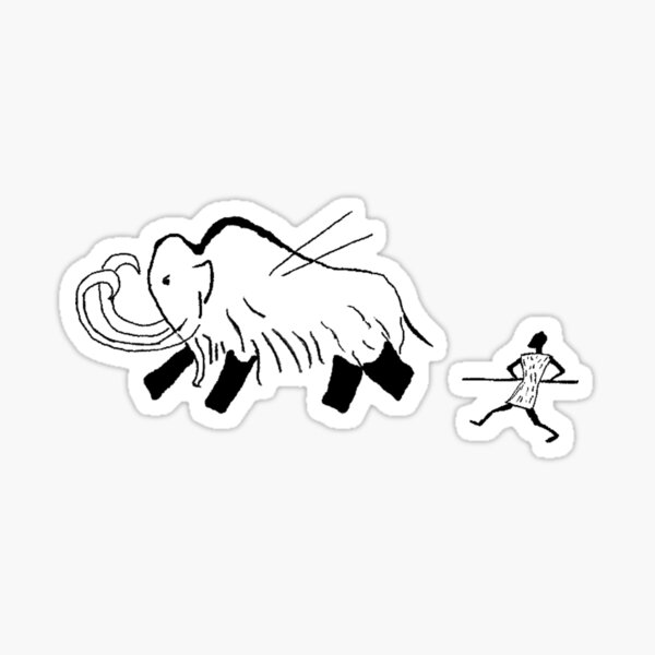  40 Million Years Ago Sticker For Sale By Deksxxx Redbubble