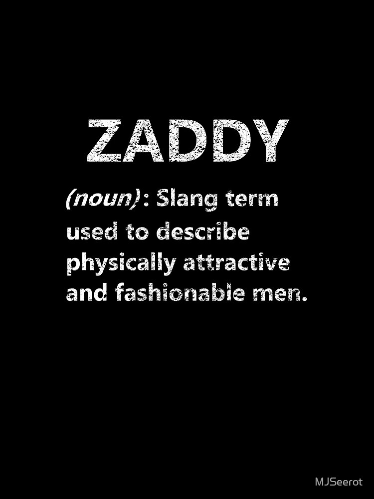 Sac à cordon « T-shirt de définition du dictionnaire Zaddy cadeau de ...