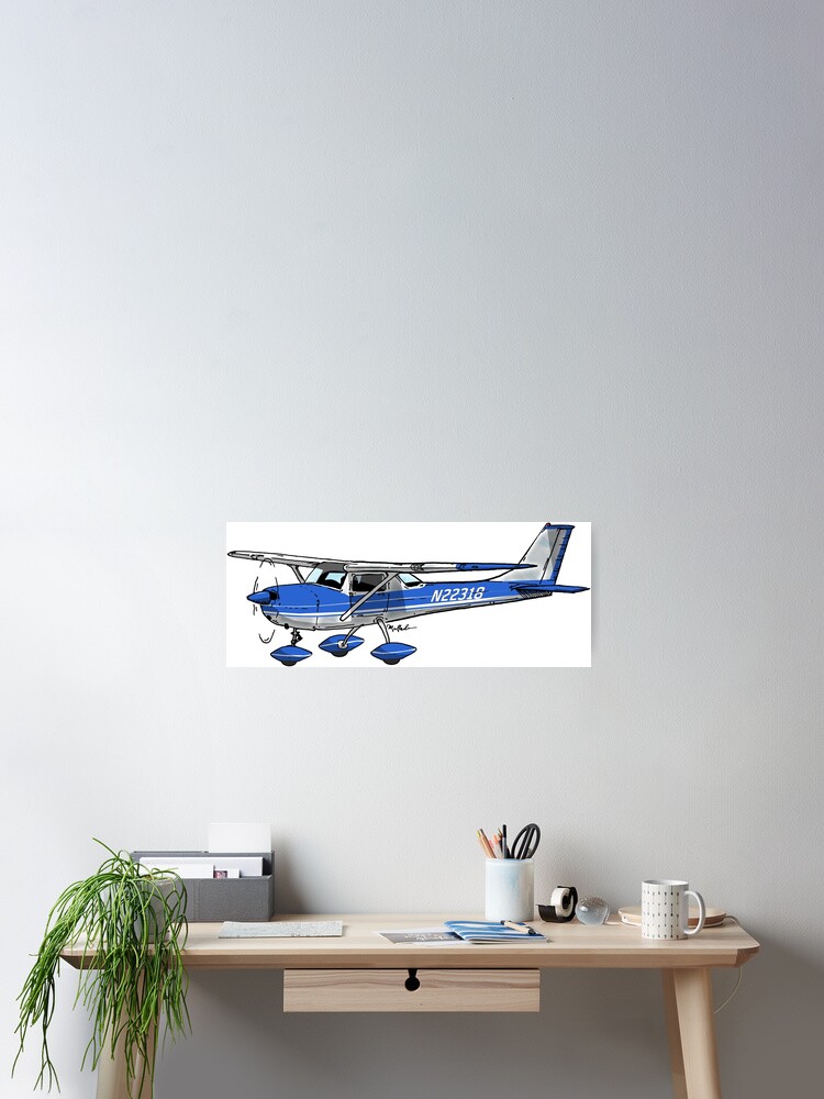 "Cessna 150 N22318" Poster for Sale by Michael Garber | Redbubble