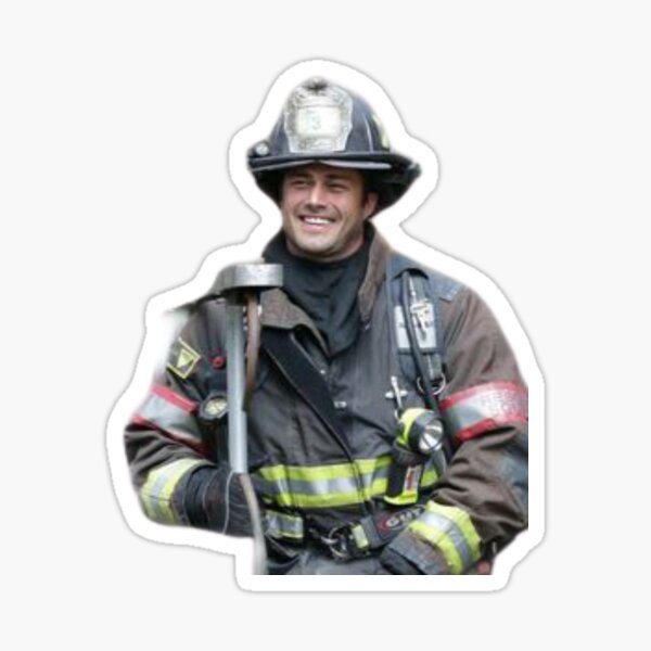 "Kelly Severide - Taylor Kinney - Chicago Fire" Sticker for Sale by ...