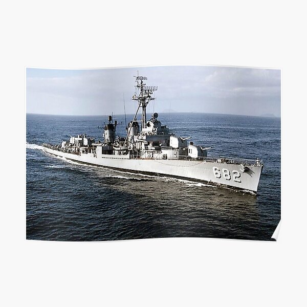 "USS PORTERFIELD (DD-682) SHIP'S STORE" Poster for Sale by ...