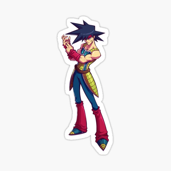 "BARDOCK " Sticker for Sale by CowboySpider | Redbubble