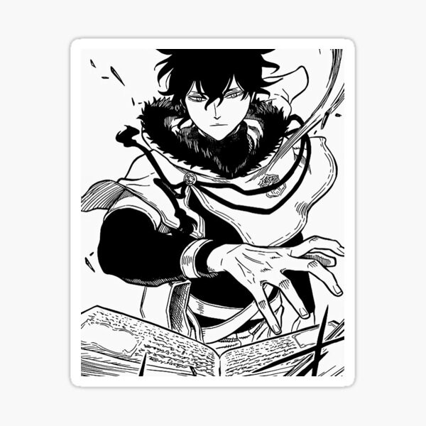 "yuno black" Sticker for Sale by Danielhand | Redbubble