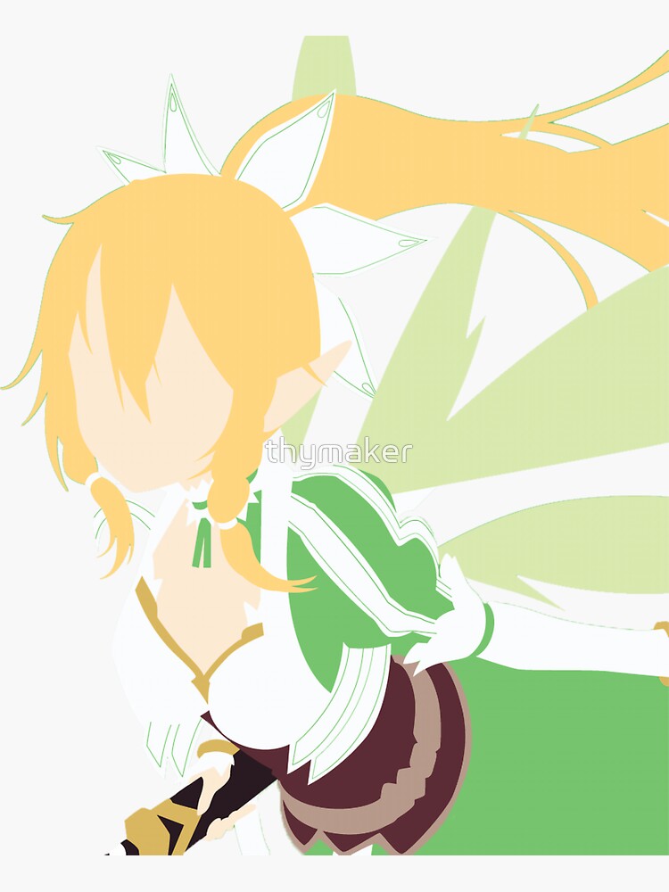 "Sinon" Sticker for Sale by thymaker | Redbubble