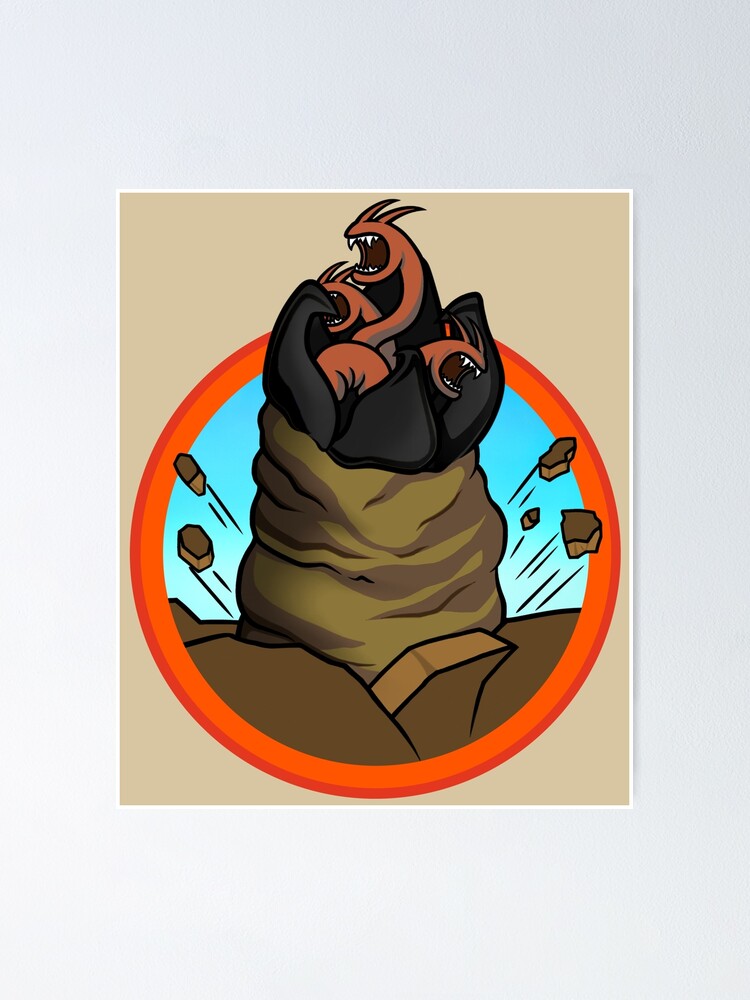 "Graboid" Poster by wil2liam4 | Redbubble